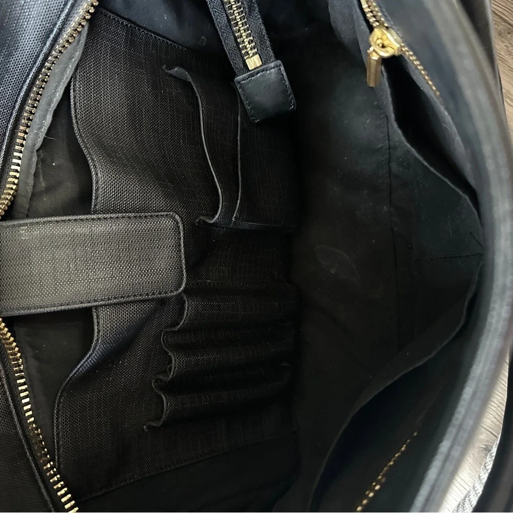 Dagne Dover | Bags | Dagne Dover Classic Signature Tote Purse Bag Black ...